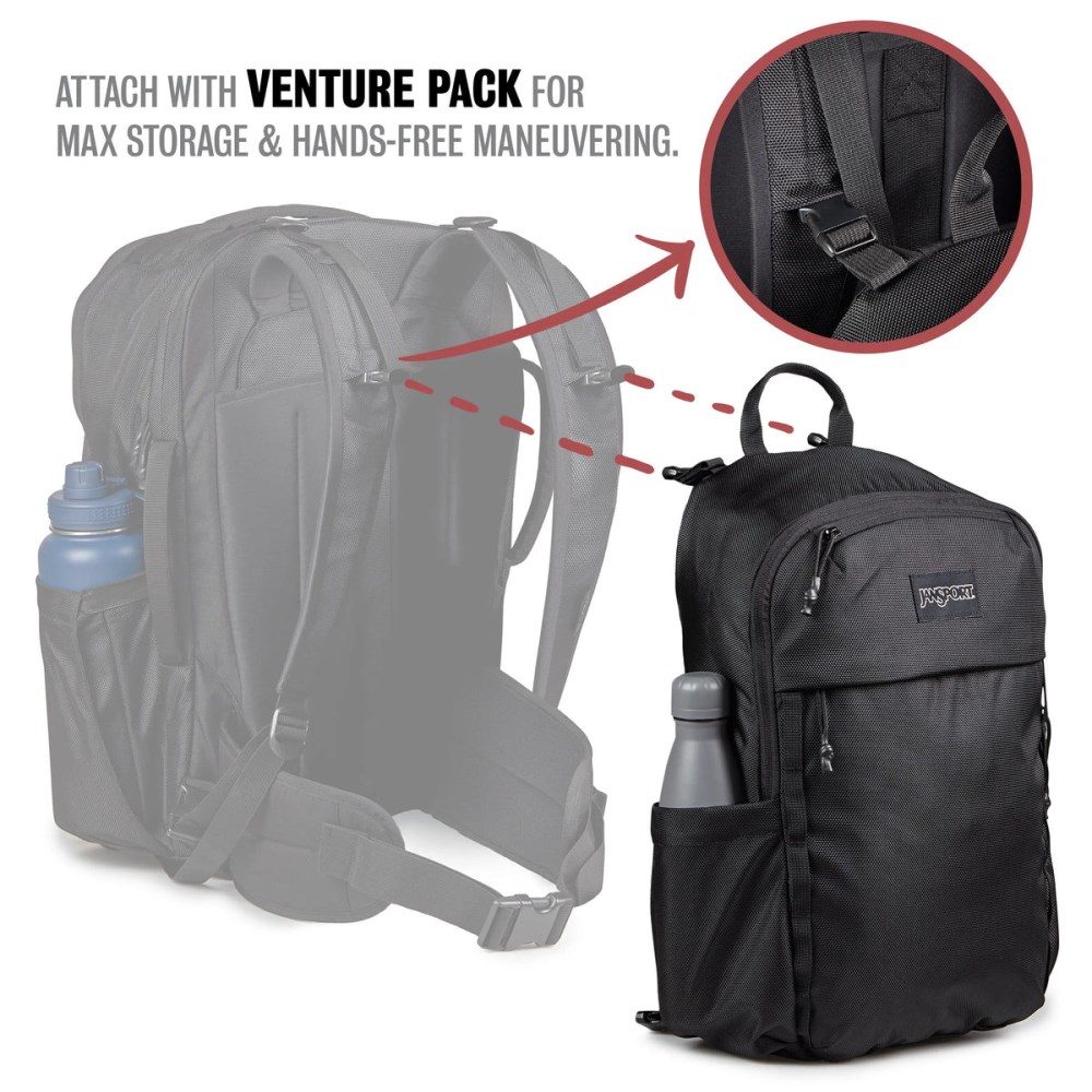 Jansport Venture Daypack - Black [A5flJuId] - $30.00 : Jansport ...