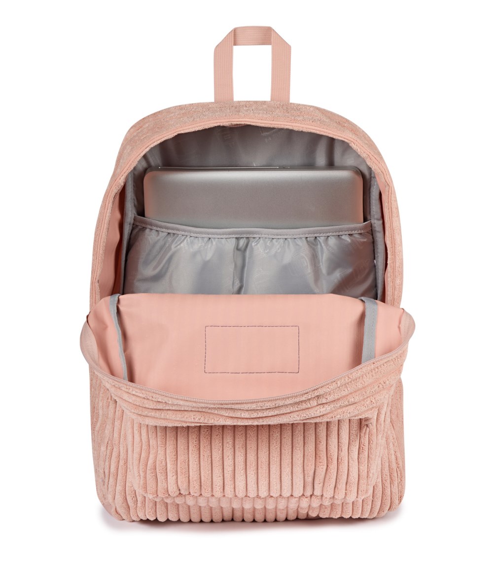 Jansport SuperBreak® Plus - Surreal Corduroy Misty Rose [BsN88AsB ...